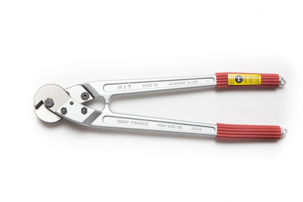HIT HWC9 wire rope cutter, aluminium handle, 335 mm – Hit Tools